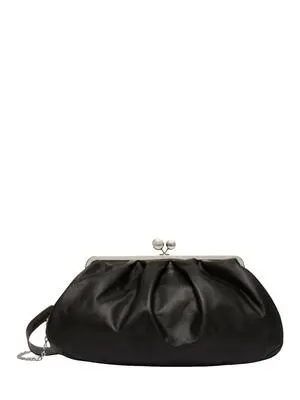 Max Mara Clasp Handbag - Black