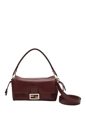 Fendi Baguette Soft Medium Bag - Red