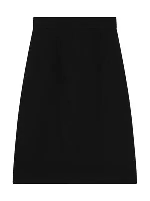 Dolce & Gabbana Virgin Wool Skirt - Black