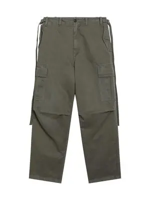 Fendi Military Cotton Cargo Trousers - Green