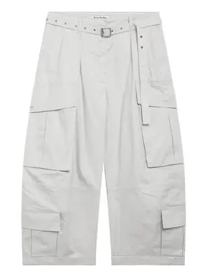 Acne Studios Belted Cargo Trousers - Gray