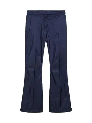 Miu Miu Flared Technical Fabric Trousers - Blue