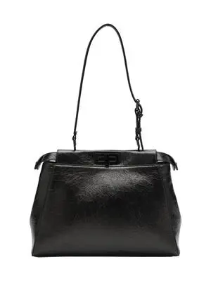 Fendi Fendi Peekaboo Soft Large Bag Black