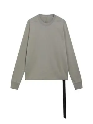 Rick Owens Drkshdw Tower Mineral Cotton Crewneck Sweatshirt Men Gray