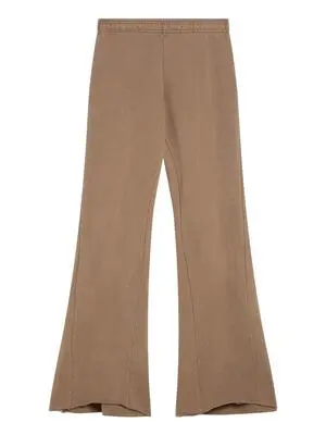 ENTIRE STUDIOS Entire Studios Cotton Flared Trousers Brown