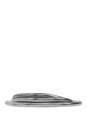 RICK OWENS Rick Owens Silver-Tone Brass Snake-Link Chain