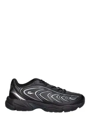 Lacoste Storm 96 3k Panelled Mesh-insert Sneakers - Black