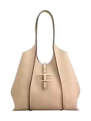TOD'S Tod's Timeless Leather Tote Bag Neutrals