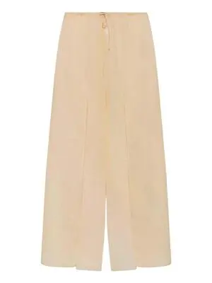 BALMAIN Balmain Silk Monogram Beach Trousers