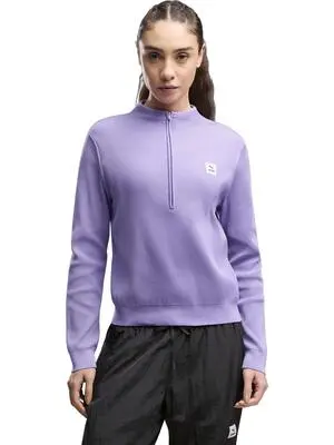 PUMA X Saysky Performance Half-zip Running Top - Purple