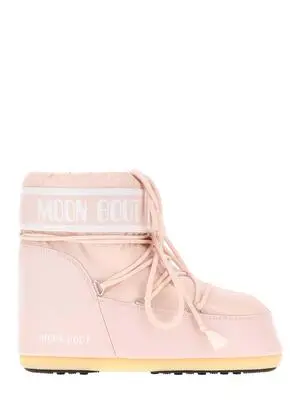 Moon Boot Light Nylon Icon Low Ankle Boots - Pink