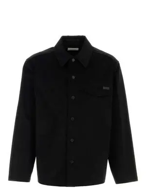 Saint Laurent Cotton Shirt - Black