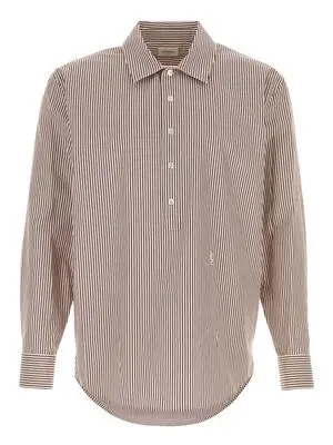 SAINT LAURENT Saint Laurent Men Chemise Classic Fit Col Polo B