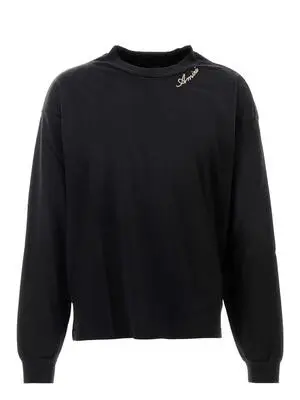 Amiri Cotton Oversize T-shirt - Black