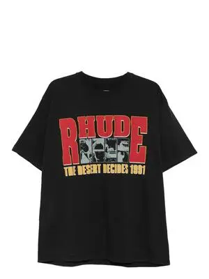 Rhude Desert-decides Graphic Tee - Blkrdmulti
