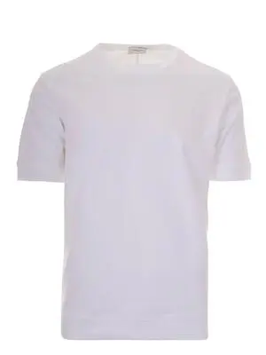 PAOLO PECORA Crew Neck Short-sleeve T-shirt - Bianco Ottico