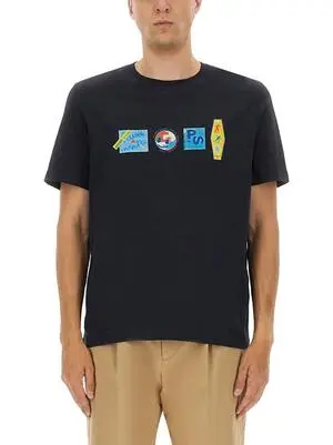 Paul Smith Regular Fit T-shirt - Blue