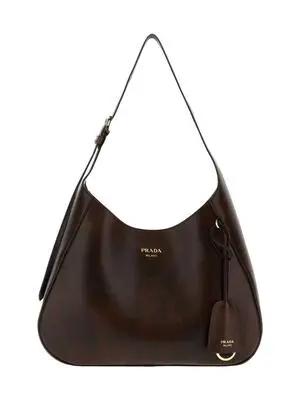 PRADA PRADA Medium Boogie Shoulder Handbag In Calf Leather