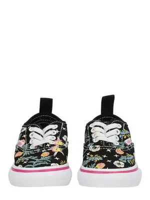 VANS Authentic Low Top Sneakers With Floral Print - Multicolour