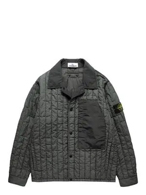 STONE ISLAND Stone Island Quilted Polo Down Jacket