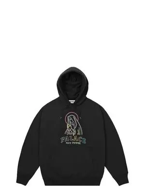 PALACE Palace Pray For Us Hooded Sweatshirt Black