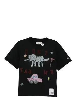 Mihara Yasuhiro Graphic Print T-shirt - Black