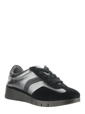 BOS. & CO. Lyrox Leather Sneaker - Anthracite Multi