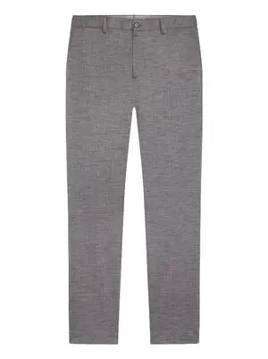 Bugatchi Cotton Blend Chino Pants - Grey Stone