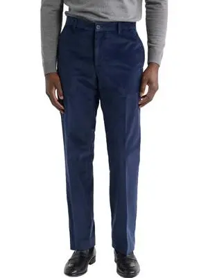 Bugatchi Straight Leg Corduroy Pants - Midnight