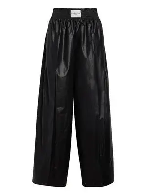 Givenchy Casual Wide Leg Cocoon Pants - Black
