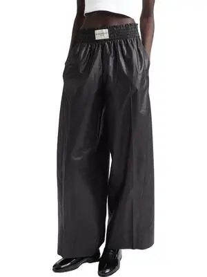 Givenchy Casual Wide Leg Cocoon Pants - Black