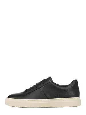 Vince Lomas Leather Sneaker - Black