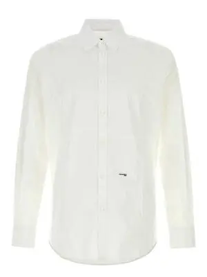 Dsquared2 Stretch Poplin Shirt - White