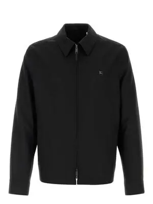 Burberry Twill Jacket - Black