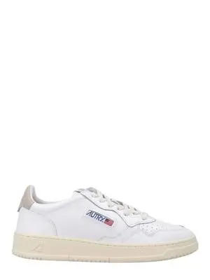 AUTRY Autry Medalist Leather Low Top Sneakers White/feather Gray