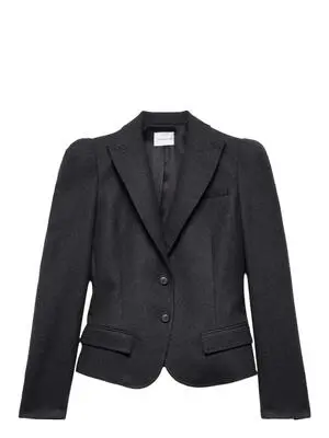 7 FOR ALL MANIKIND 7 For All Mankind High Shoulder Blazer - Gray