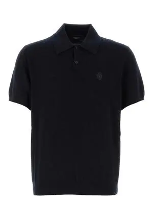 Gucci Midnight Cashmere Polo Shirt - Blue