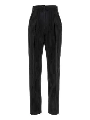Max Mara MAX MARA Embroidered Wool Trousers Multicolor