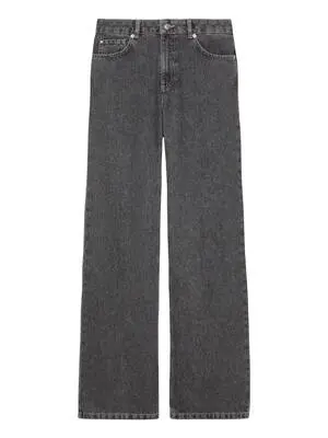 Max & Co. Straight Leg Dark Wash Jeans - Grey