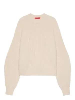 Max & Co. Wool-cashmere Crew Neck Sweater - Brown