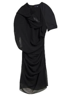 Jacquemus Le Paysan Midi Dress Polyester - Black