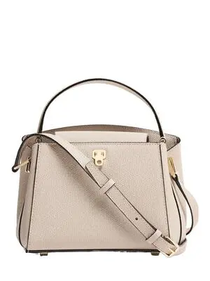 VALEXTRA Top Handle Bag With Adjustable Strap - No