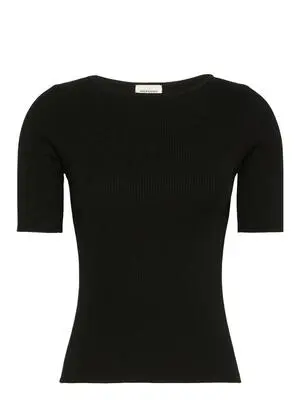Max Mara Weekend Max Mara Ribbed Knit Pullover Black