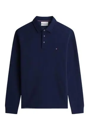 TOMMY HILFIGER Solid Color Polo Shirt 