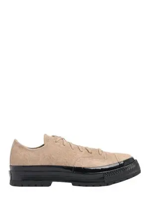 CONVERSE Spliced Thicksoled Casual Sneakers - Black