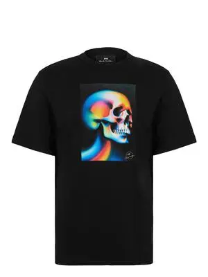 Paul Smith Skull Graphic T-shirt - Black