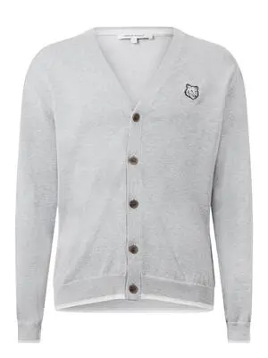 Maison Kitsuné Maison Kitsune Bold Fox Head Patch Regular Cardigan No