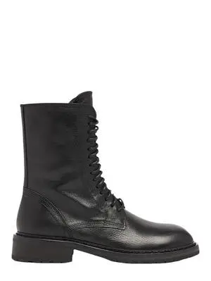 ANN DEMEULEMEESTER Ann Demeulemeester Calf Boots With Lace-Up Closure