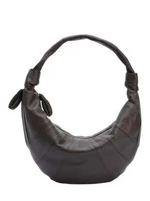 LEMAIRE Lemaire Leather Shoulder Bag Brown