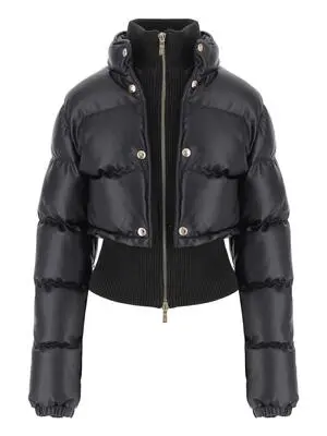 JUST CAVALLI Just Cavalli Stand Collar Quilted Jacket
